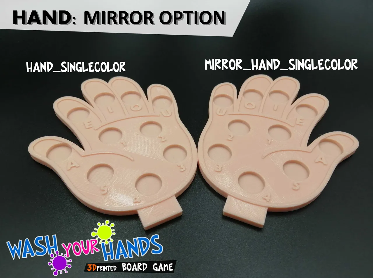 Wash Your Hands Board Game by rayjizza | Download free STL model ...