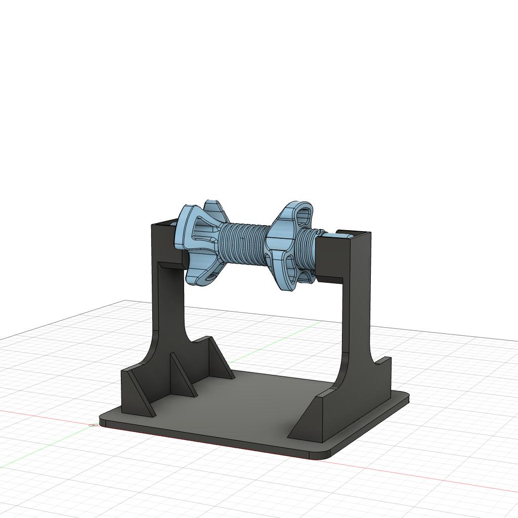 Steaming T's Famous Spoolholder by Steaming T | Download free STL model ...