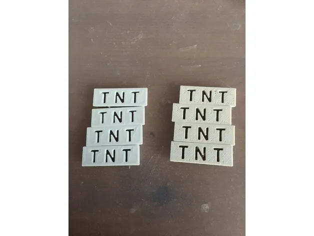 minecraft TNT by awelshman | Download free STL model | Printables.com
