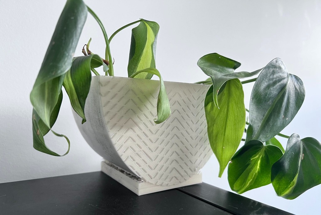Wall Mountable Planter by uCkeN | Download free STL model | Printables.com