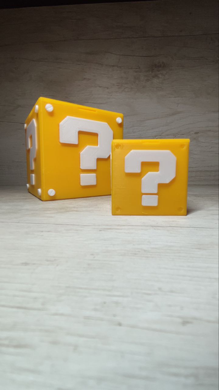 Mario Bros - Coin Block by totomaker3d | Download free STL model ...