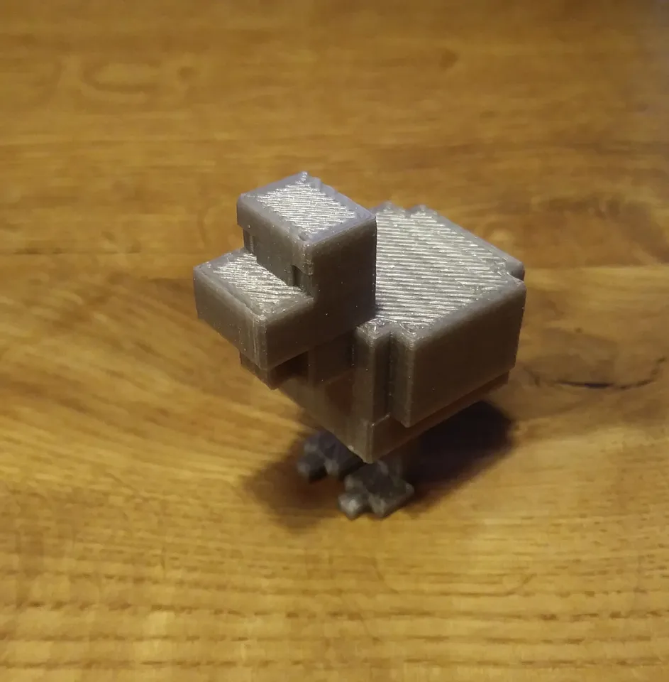 Minecraft chicken by Jan3ku | Download free STL model | Printables.com