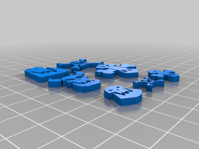 Ork Symbols by Alvaro Pinot | Download free STL model | Printables.com