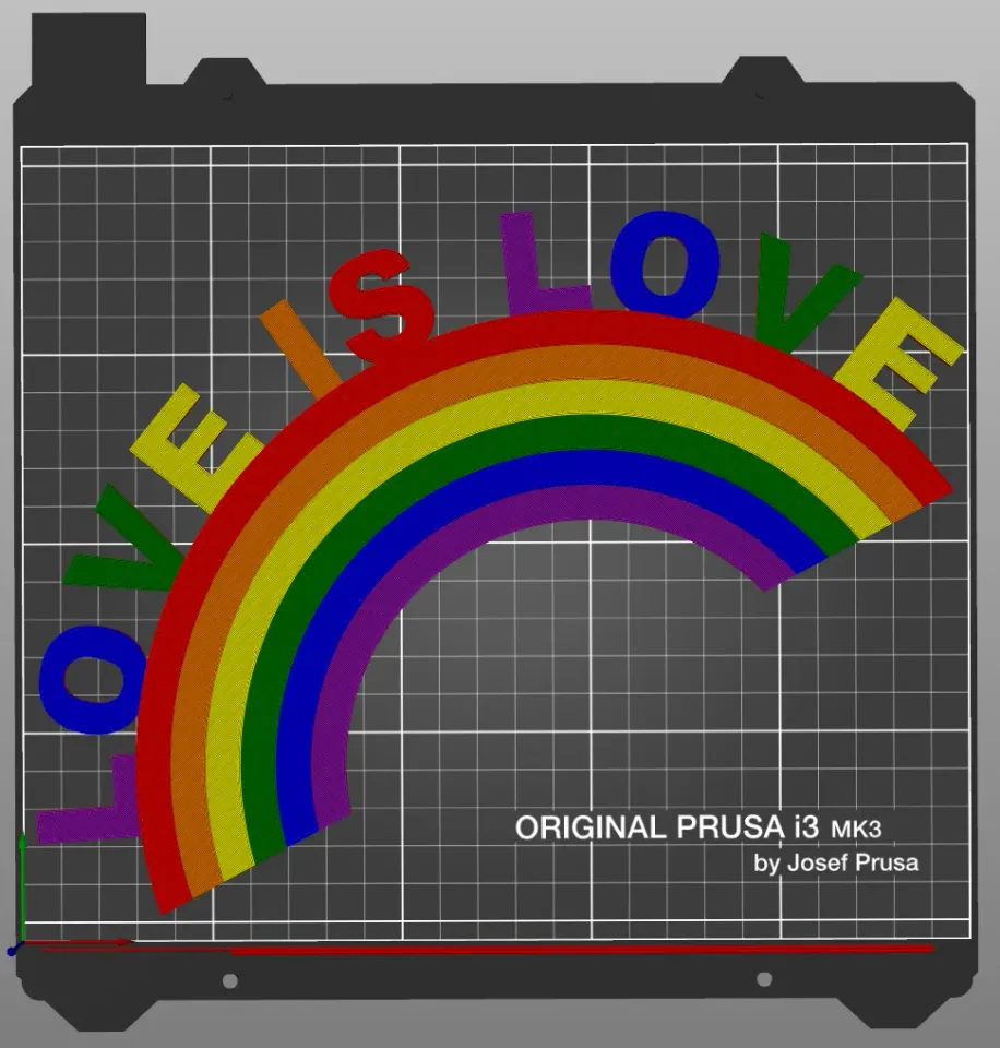 Love is love prop by Mat | Download free STL model | Printables.com