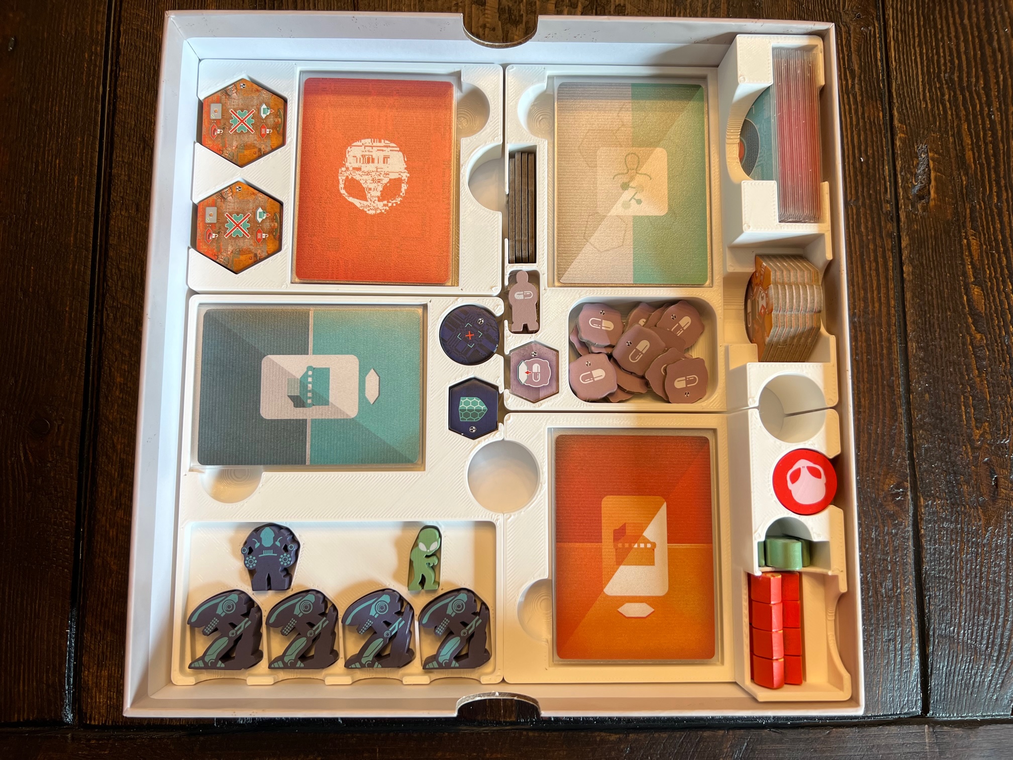 On Mars Alien Invasion Insert / Organizer by js500 | Download free STL ...