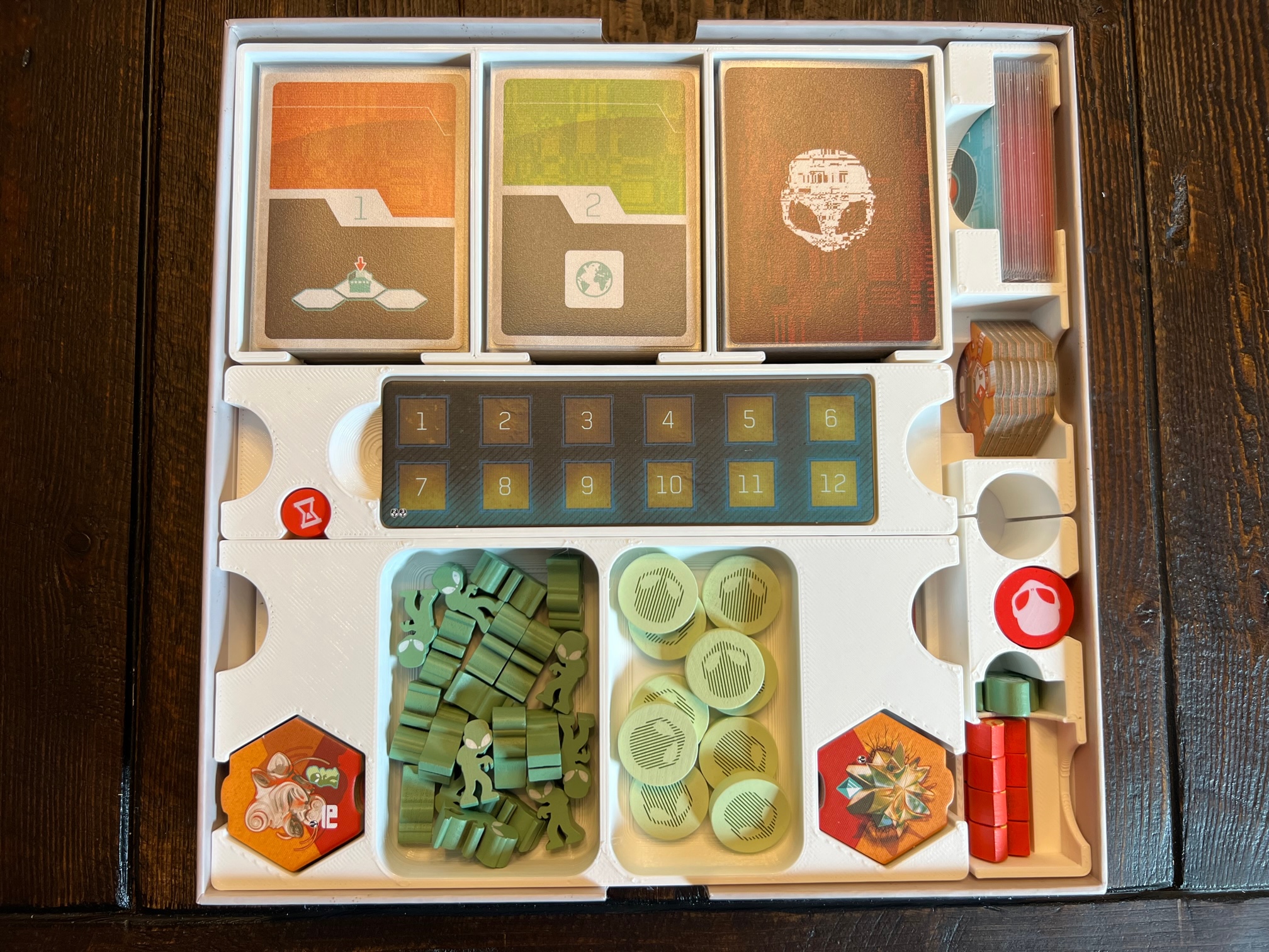 On Mars Alien Invasion Insert / Organizer by js500 | Download free STL ...