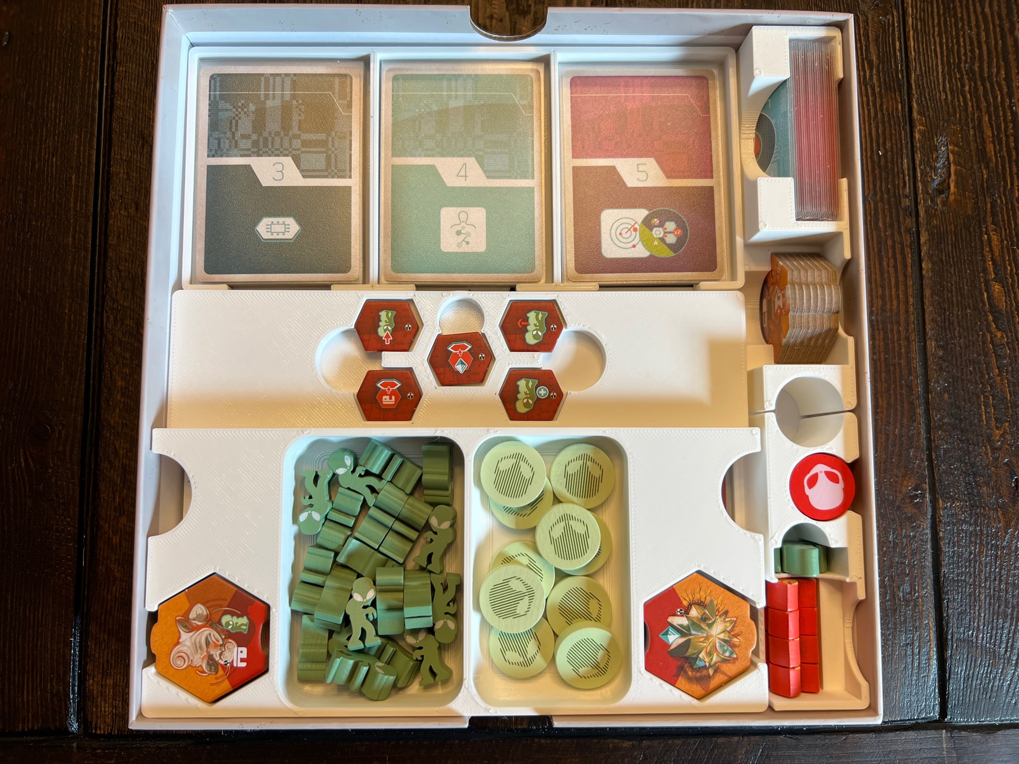 On Mars Alien Invasion Insert / Organizer by js500 | Download free STL ...