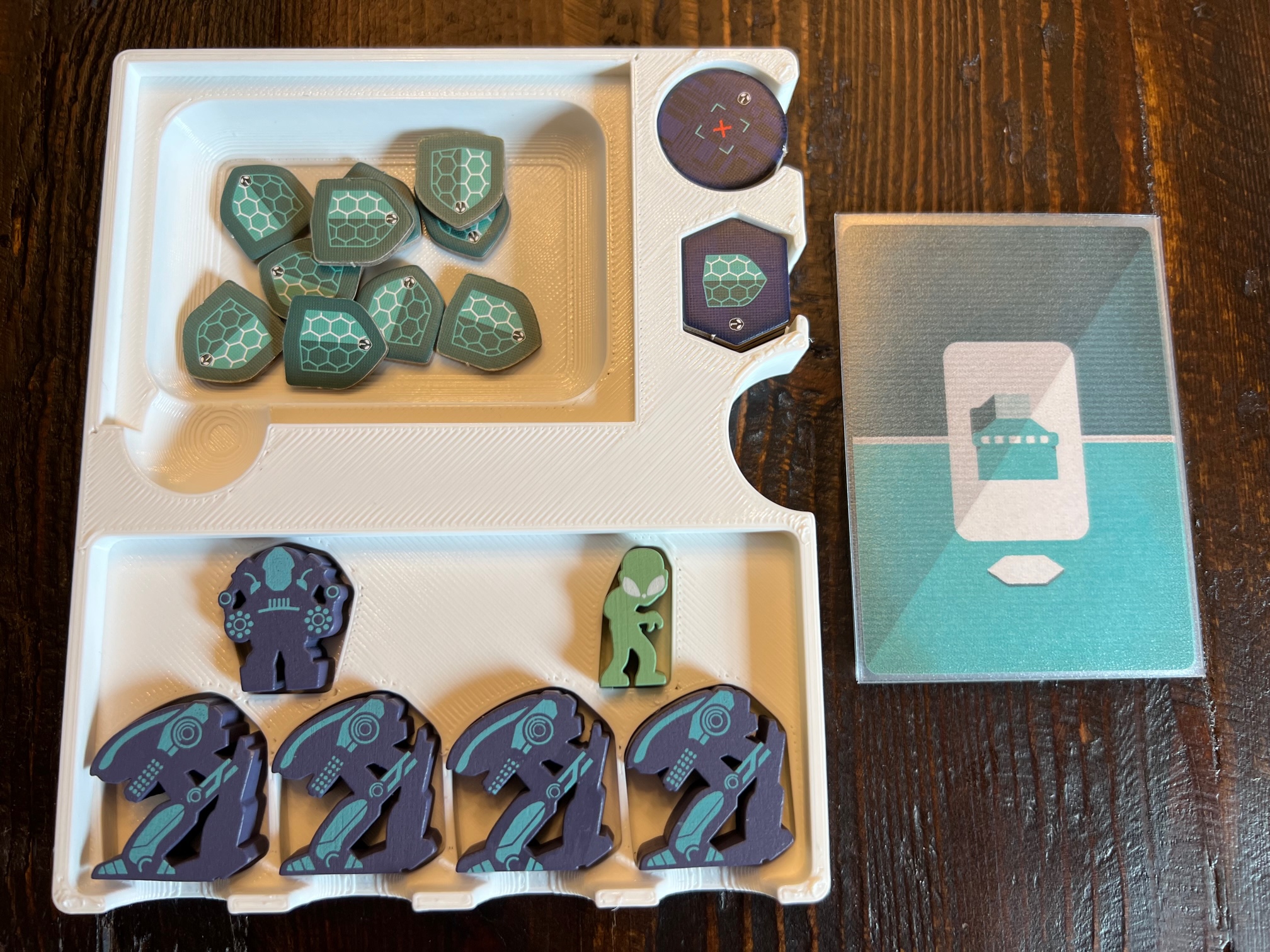 On Mars Alien Invasion Insert / Organizer by js500 | Download free STL ...