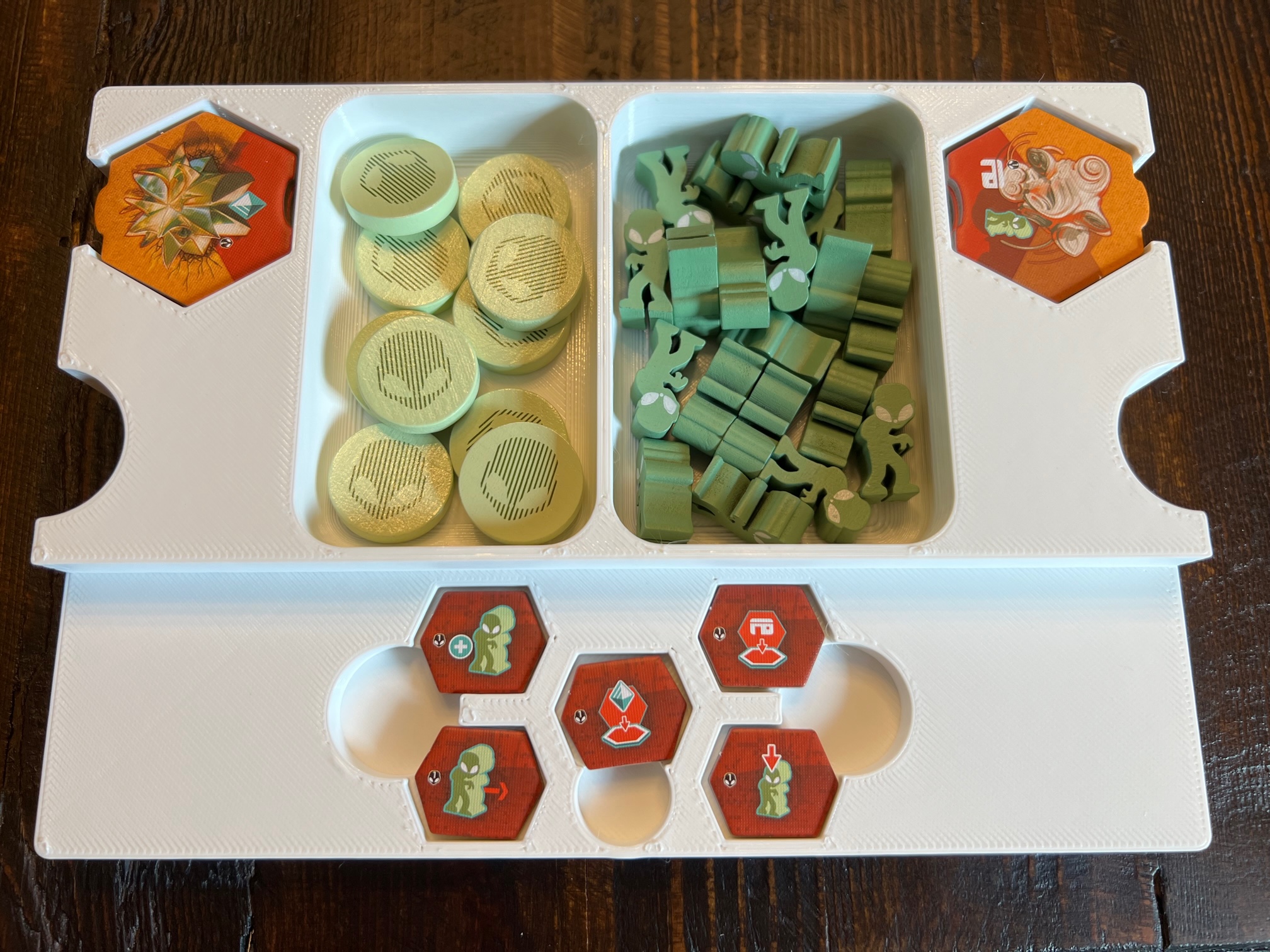 On Mars Alien Invasion Insert / Organizer by js500 | Download free STL ...