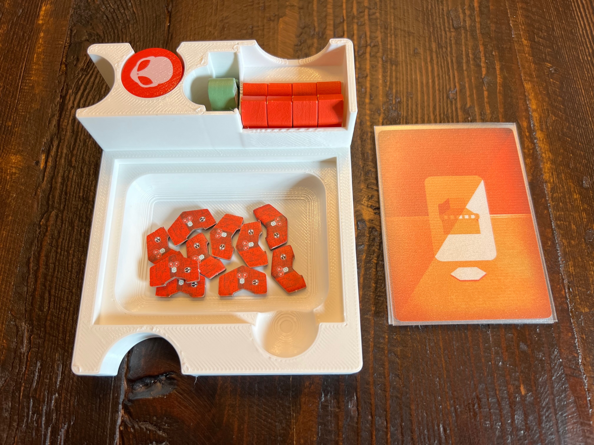 On Mars Alien Invasion Insert / Organizer by js500 | Download free STL ...