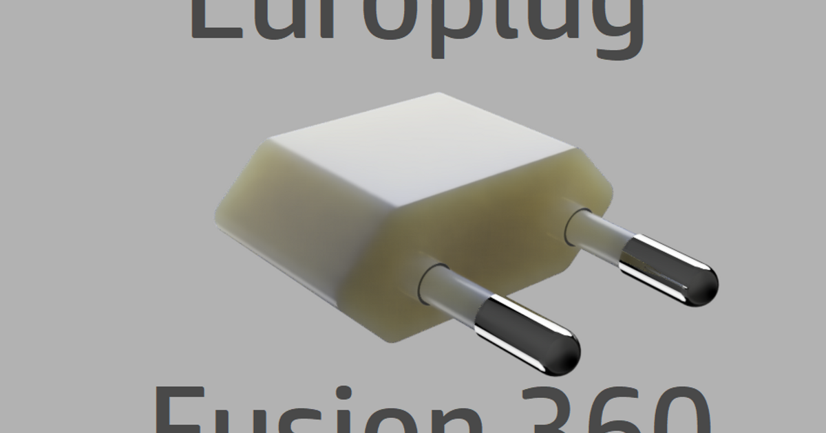 europlug model by laurens | Download free STL model | Printables.com