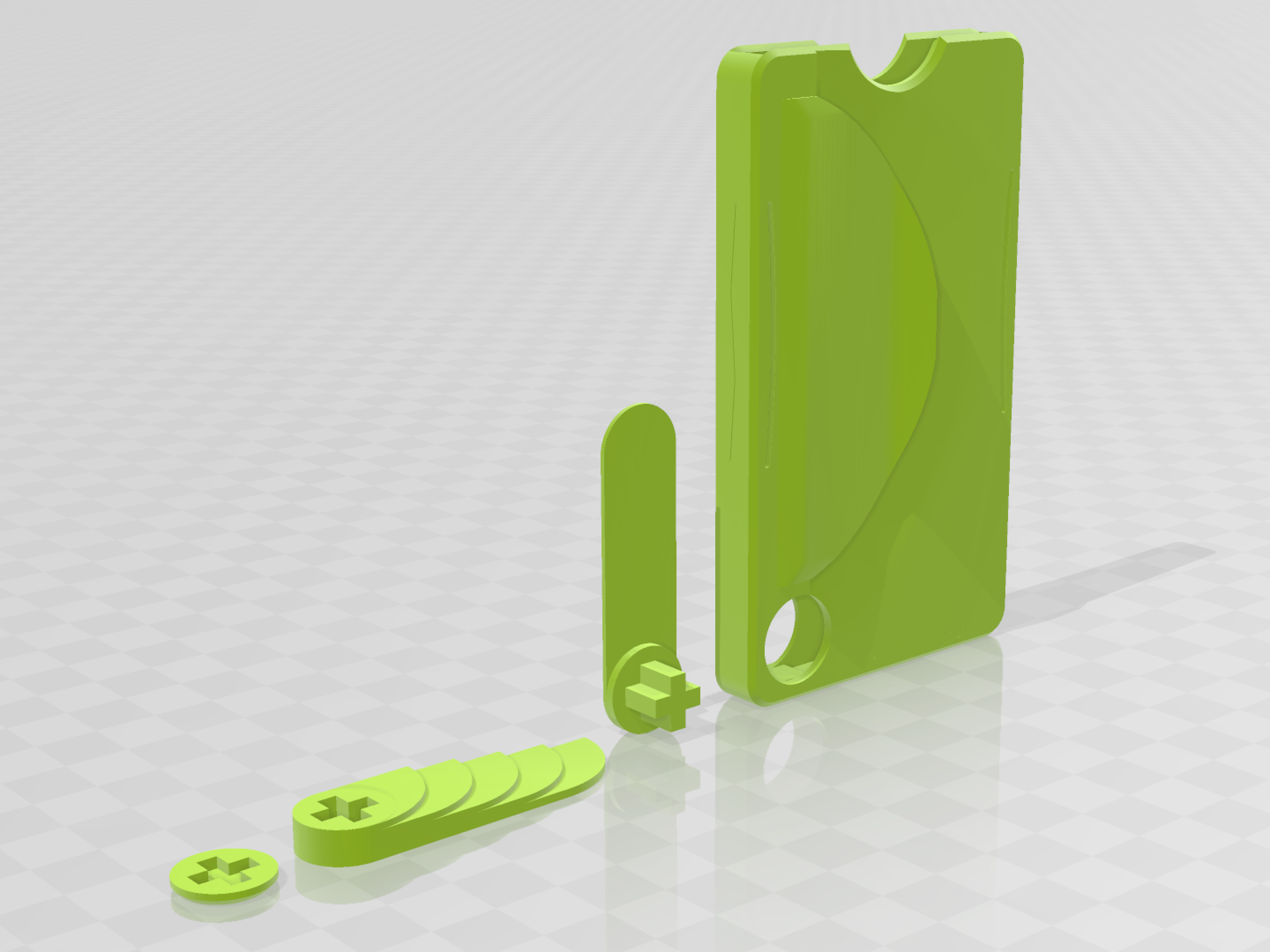 Assemble after Print - Cascade Card Wallet Remix by 815 Design ...