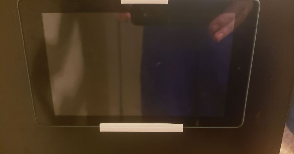 Adjustable Wall Mount for Tablet. Low profile _ by Therookie987 ...