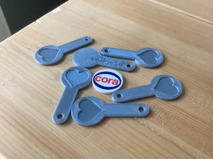 Shopping Cart Coin by Roiku | Download free STL model | Printables.com
