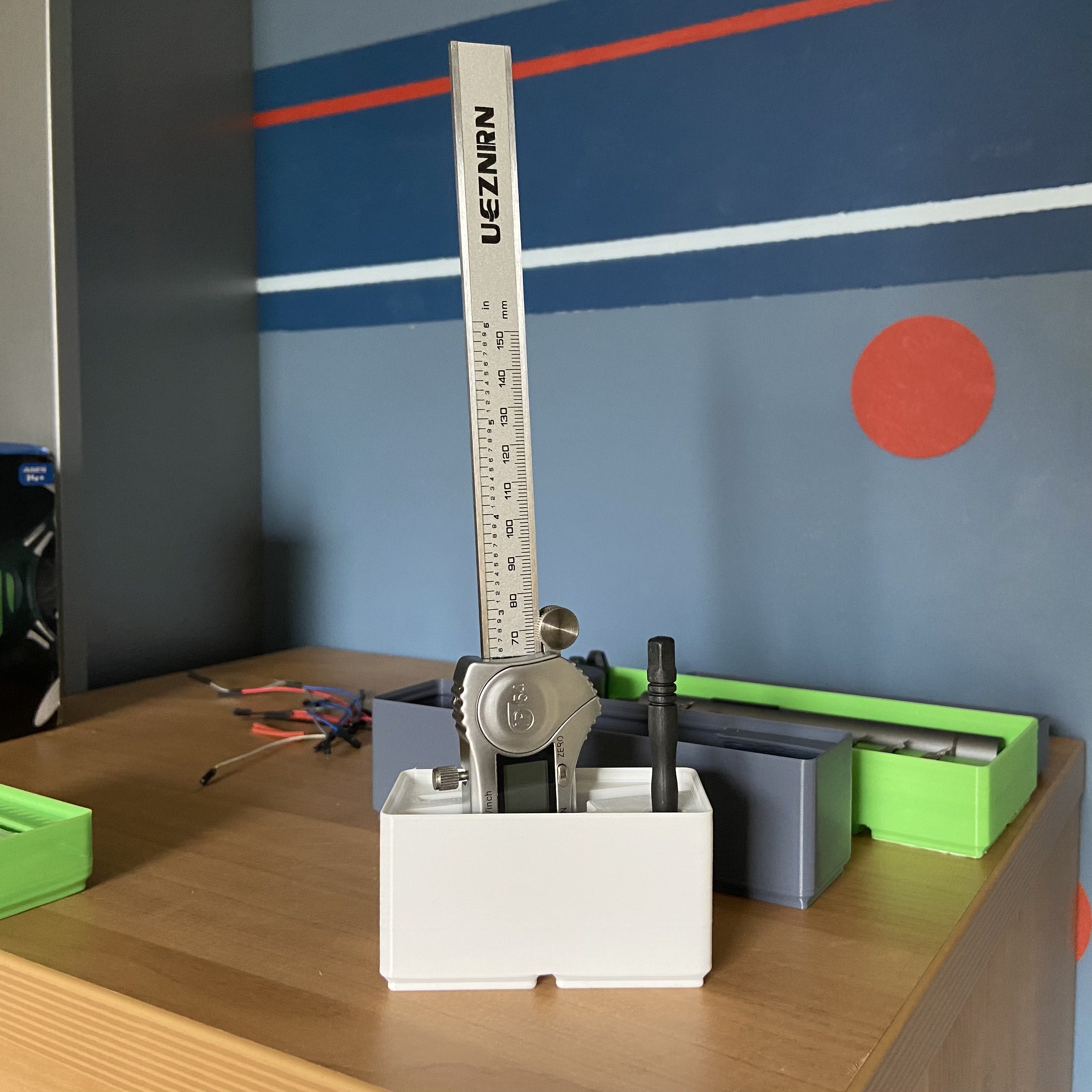 UEZNIRN Caliper #Gridfinity holder by Bram | Download free STL model ...