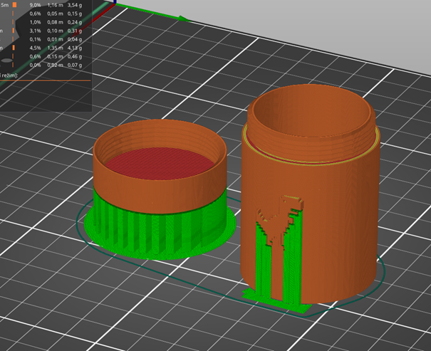 Key chain sealable box von strojaři světce | Kostenloses STL-Modell ...
