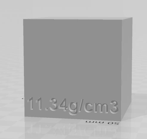 Lead PB elemental cube by DragonAtelier | Download free STL model ...