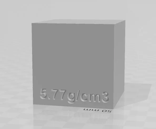Tin SN elemental cube by DragonAtelier | Download free STL model ...