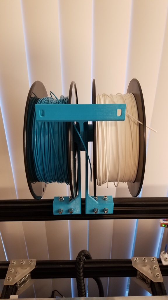 Double Spool Holder by Jonathan Lin | Download free STL model ...