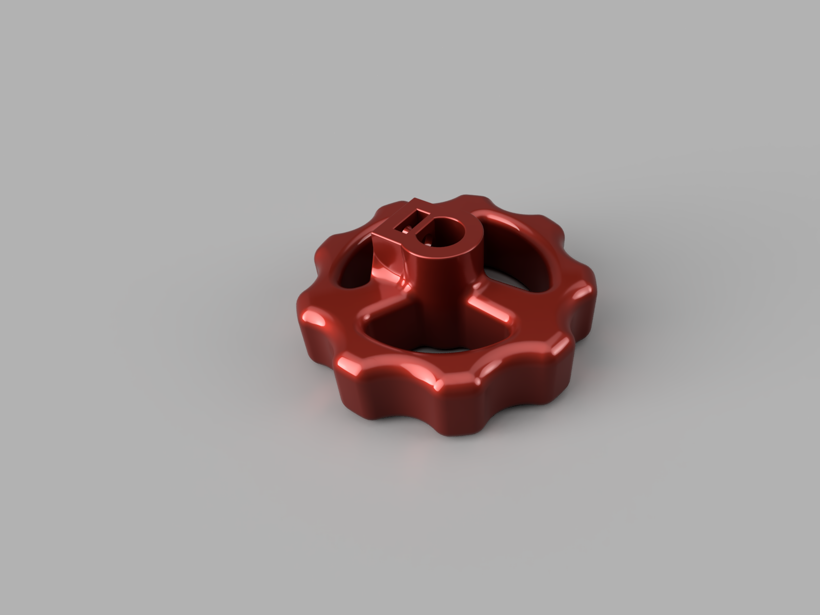 Extruder wheel with a nut and screw by Henrik | Download free STL model ...