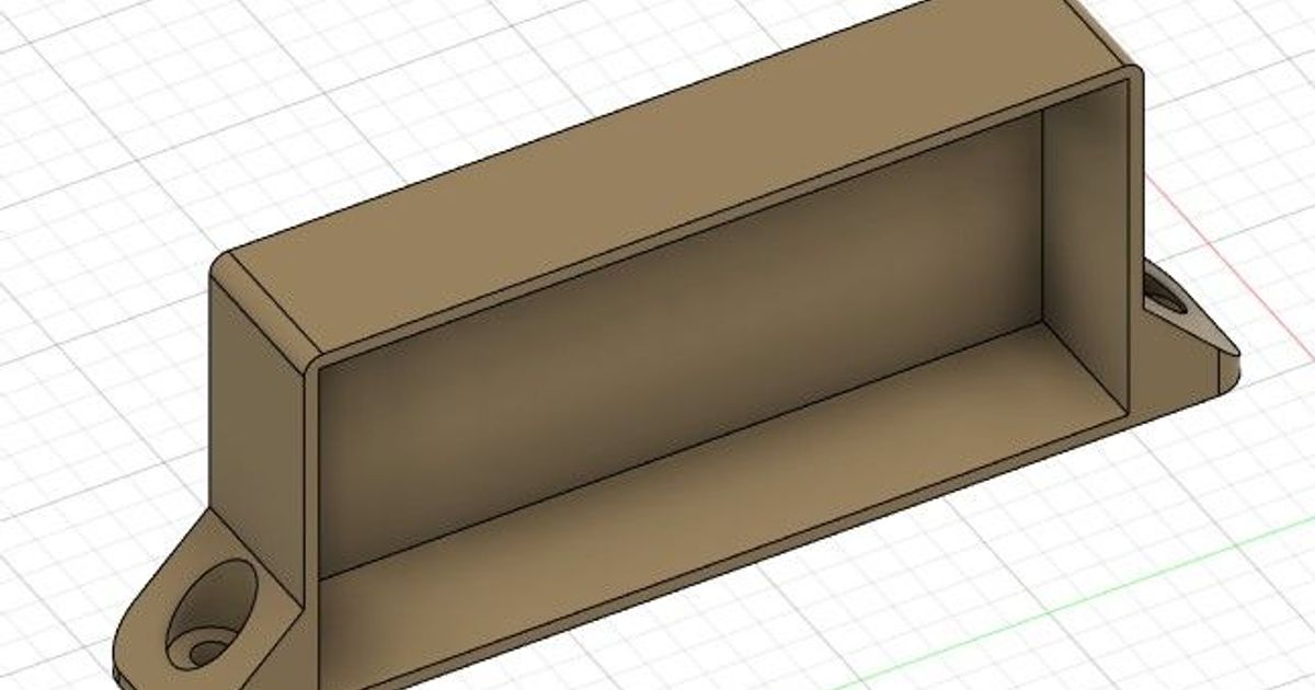 "Slot-in" horizontal / underside holder for MK3s+ BLACK PSU by Neil ...
