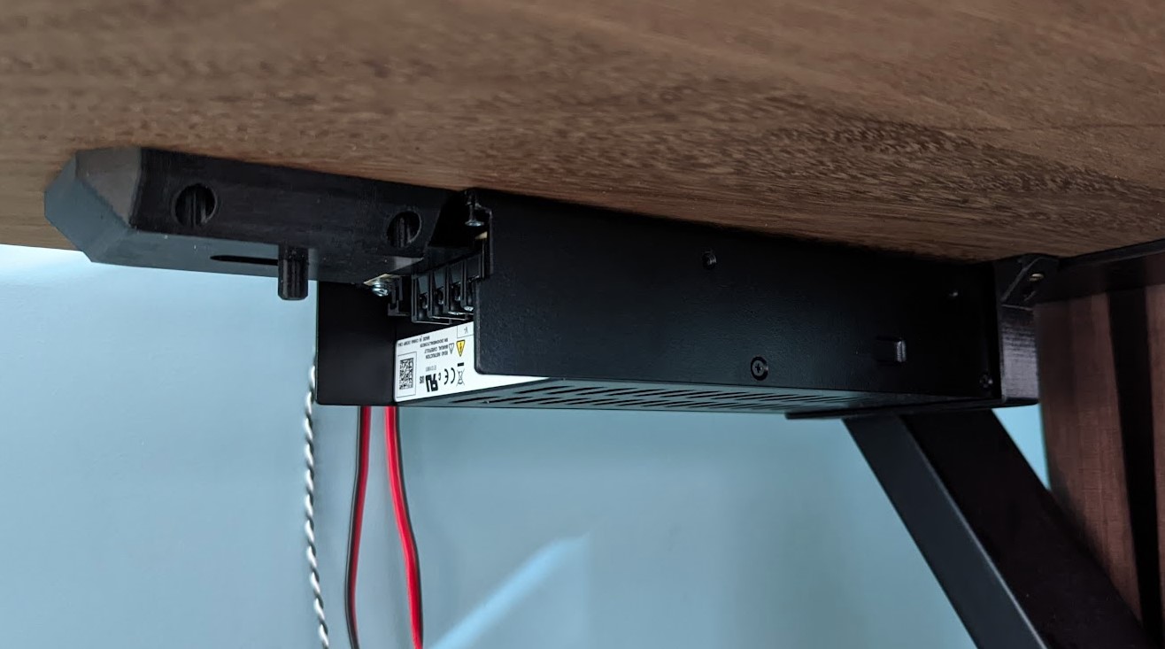 "Slot-in" horizontal / underside holder for MK3s+ BLACK PSU by Neil ...
