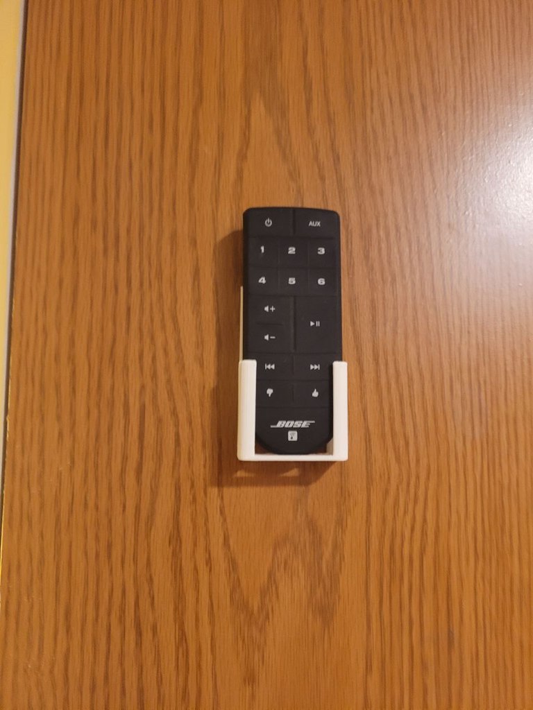Bose soundtouch remote holder by Shanold | Download free STL model ...