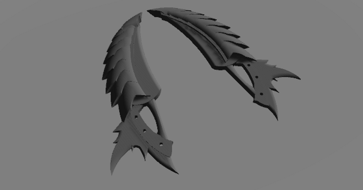 Monster Hunter Daggers par yggdrasil3dforge | Téléchargez gratuitement ...