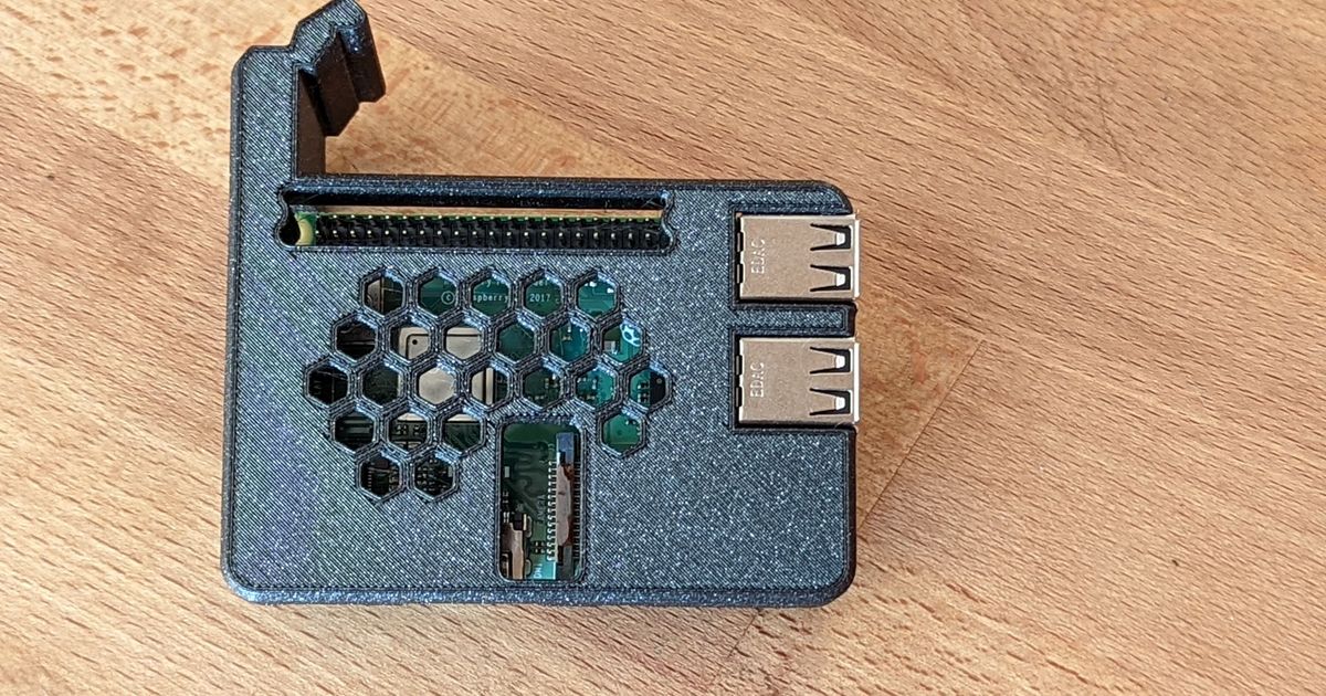 Prusa i3 MK3S(+) Raspberry Pi 3B Case with Camera and GPIO slots by ...