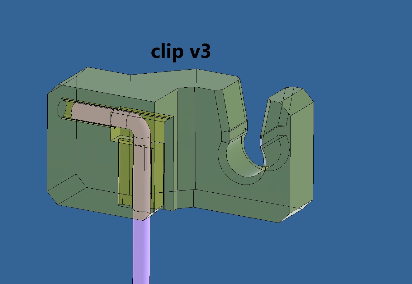 Leifheit ironing board cable clip (spare part) by Rafael_s | Download ...