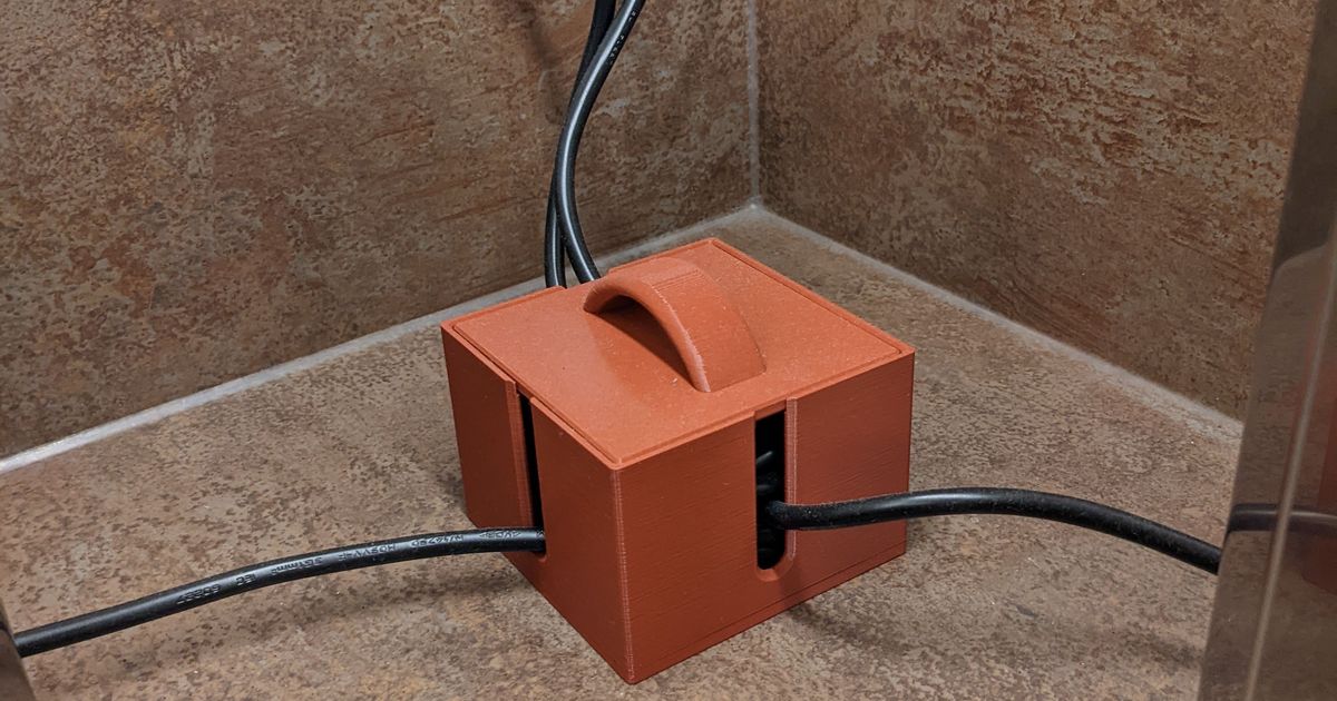 Cable Box by ptrck95 | Download free STL model | Printables.com