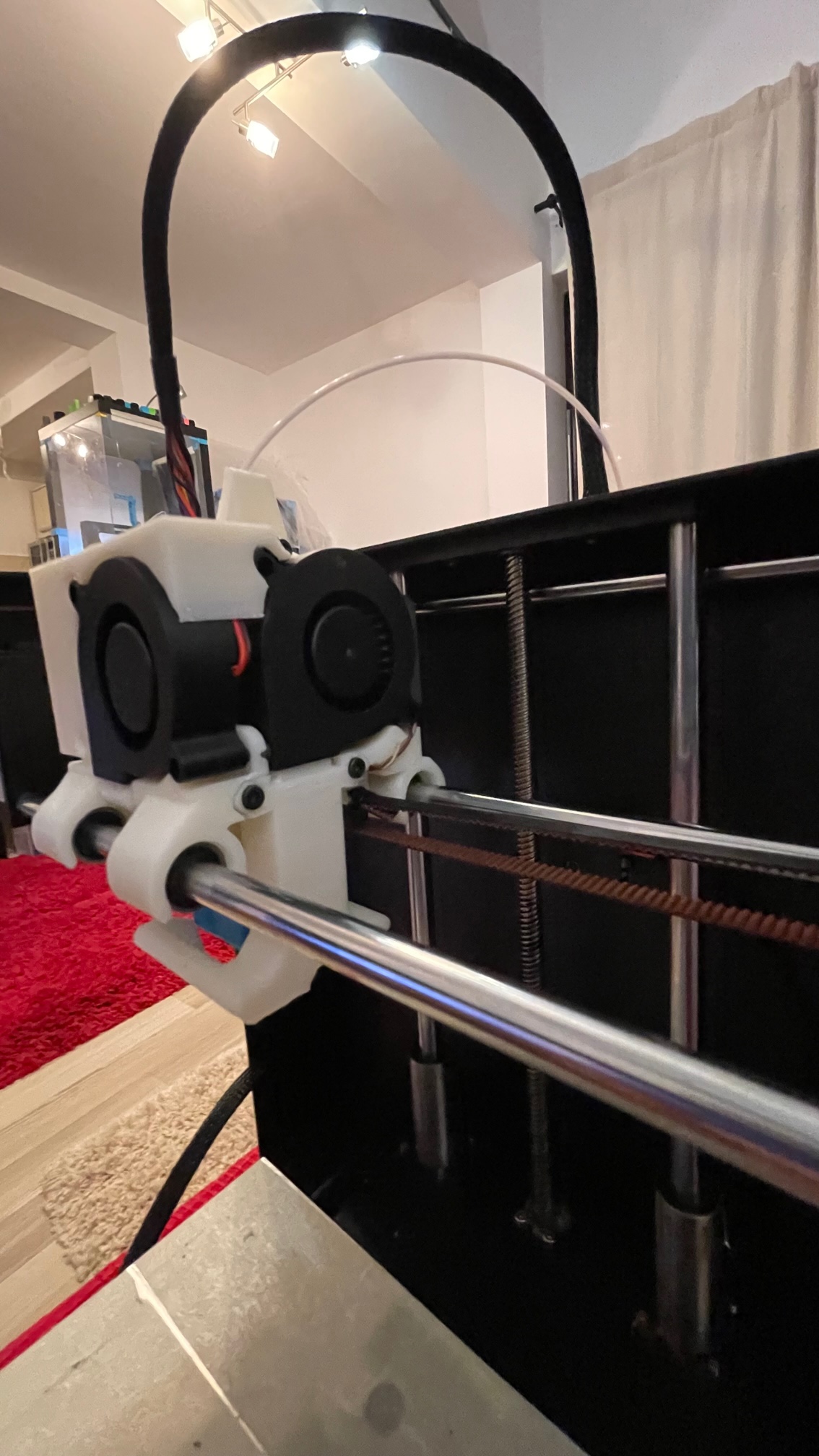 Me Creator 2 X Carriage E3dV6 + Volcano + Direct Drive Dual Gear BMG ...