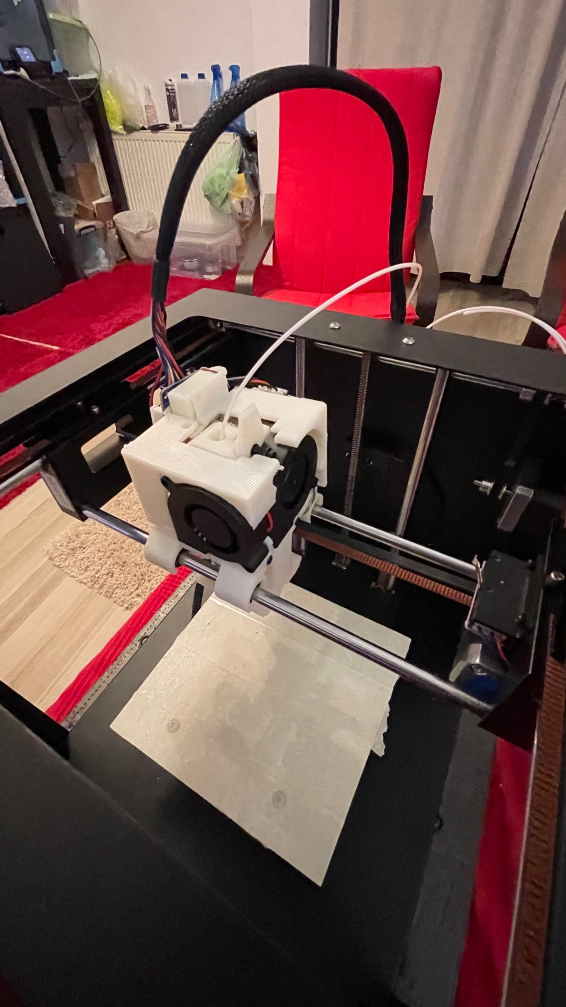 Me Creator 2 X Carriage E3dV6 + Volcano + Direct Drive Dual Gear BMG ...