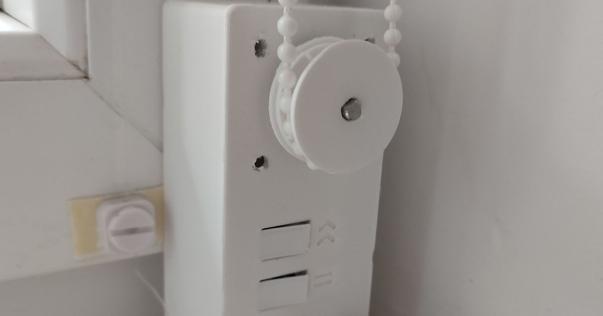 Automated blinds box by sabin | Download free STL model | Printables.com