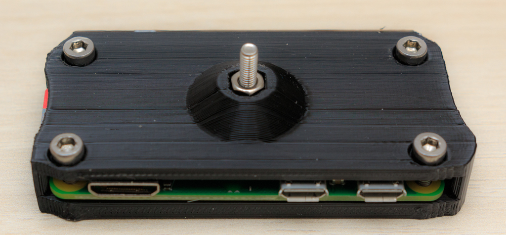 Raspberry pi zero W case in single piece by Fred.call | Download free ...