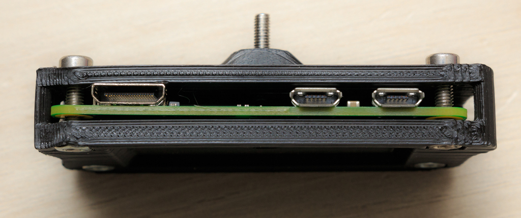 Raspberry pi zero W case in single piece by Fred.call | Download free ...