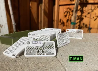 All 17 Bambu Lab infill Swatches by Henry Barnett | Download free STL ...