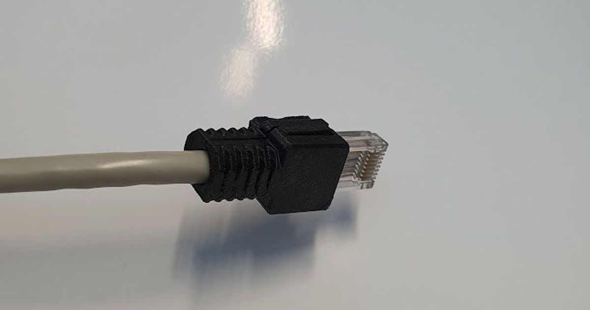 RJ45 ethernet boot/cap/cover/ works post crimping by Bearlord ...