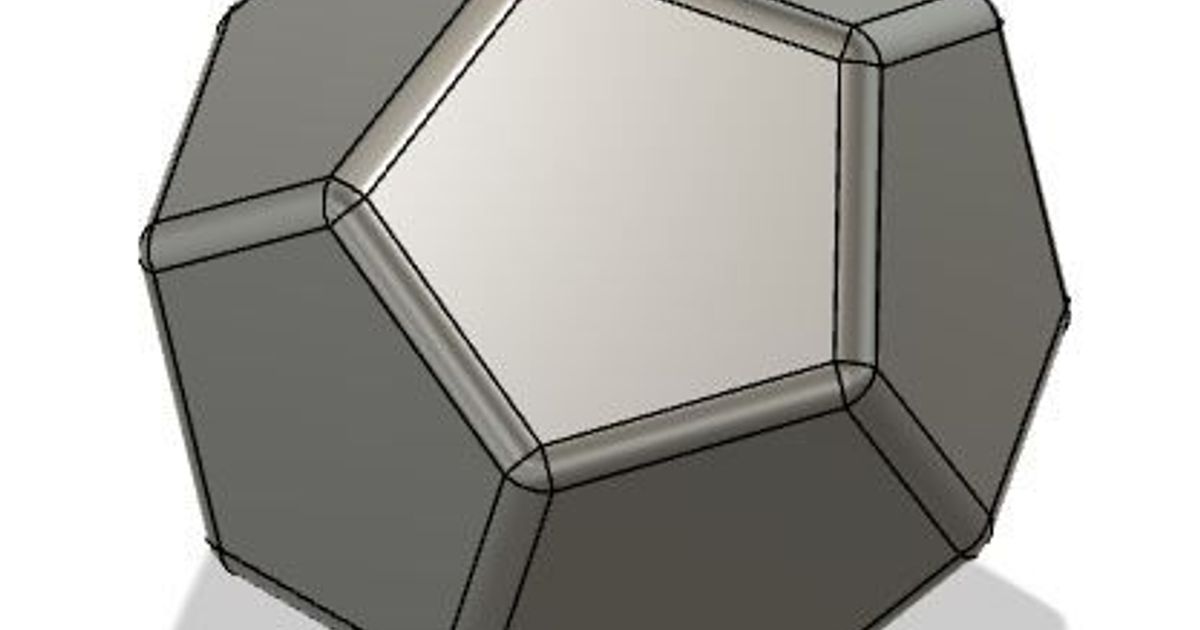 DODECAHEDRON by Auzziebogan26 | Download free STL model | Printables.com