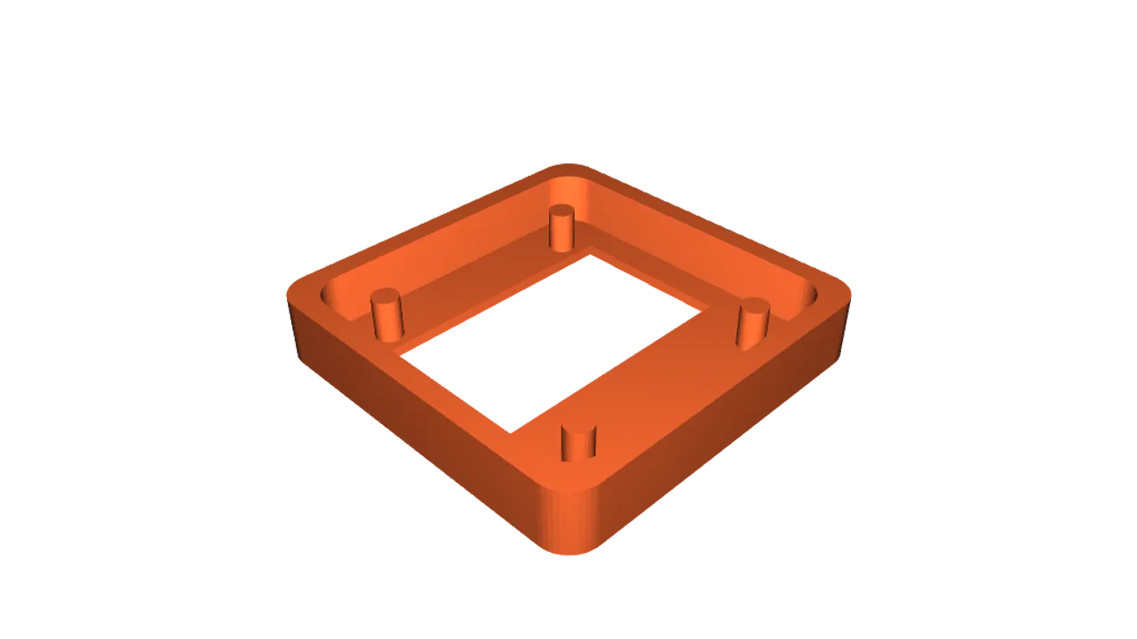 Monochrome 1.3" 128x64 OLED Cover by XENOTPRO | Download free STL model ...