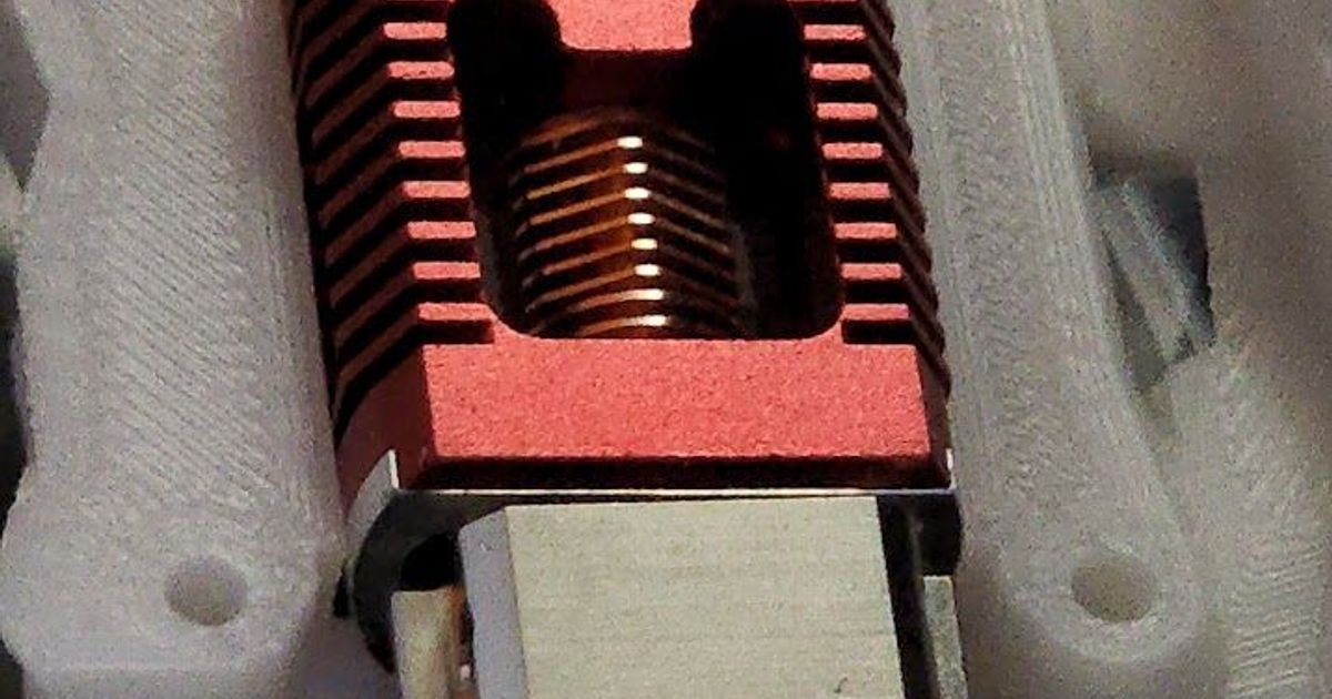 Voron Stealthburner haldis red lizard hotend mount by First Last ...