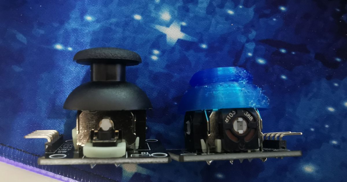 Small Joystick cap by Deniz | Download free STL model | Printables.com