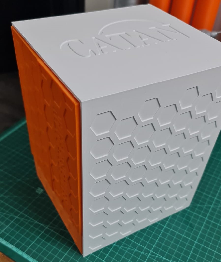 Catan box and segments holder by Assaf | Download free STL model ...