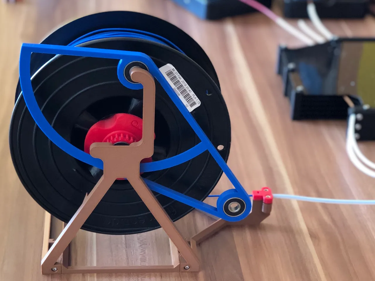 Auto-rewind spool holder (for MMU) by Martin | Download free STL model ...