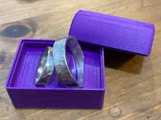 box for wedding rings by rubenzilzer | Download free STL model ...