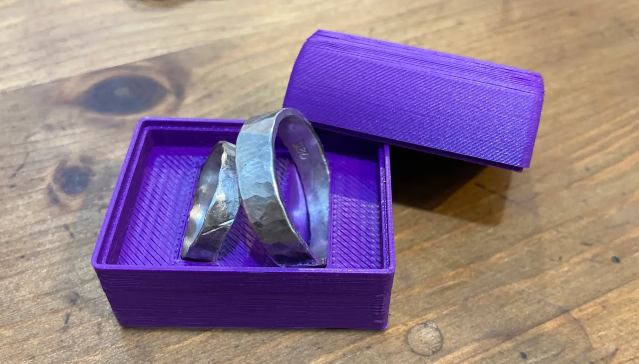 box for wedding rings by rubenzilzer | Download free STL model ...