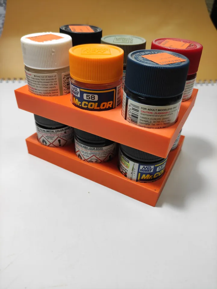 holder for GUNZE paint by Jindřich | Download free STL model ...
