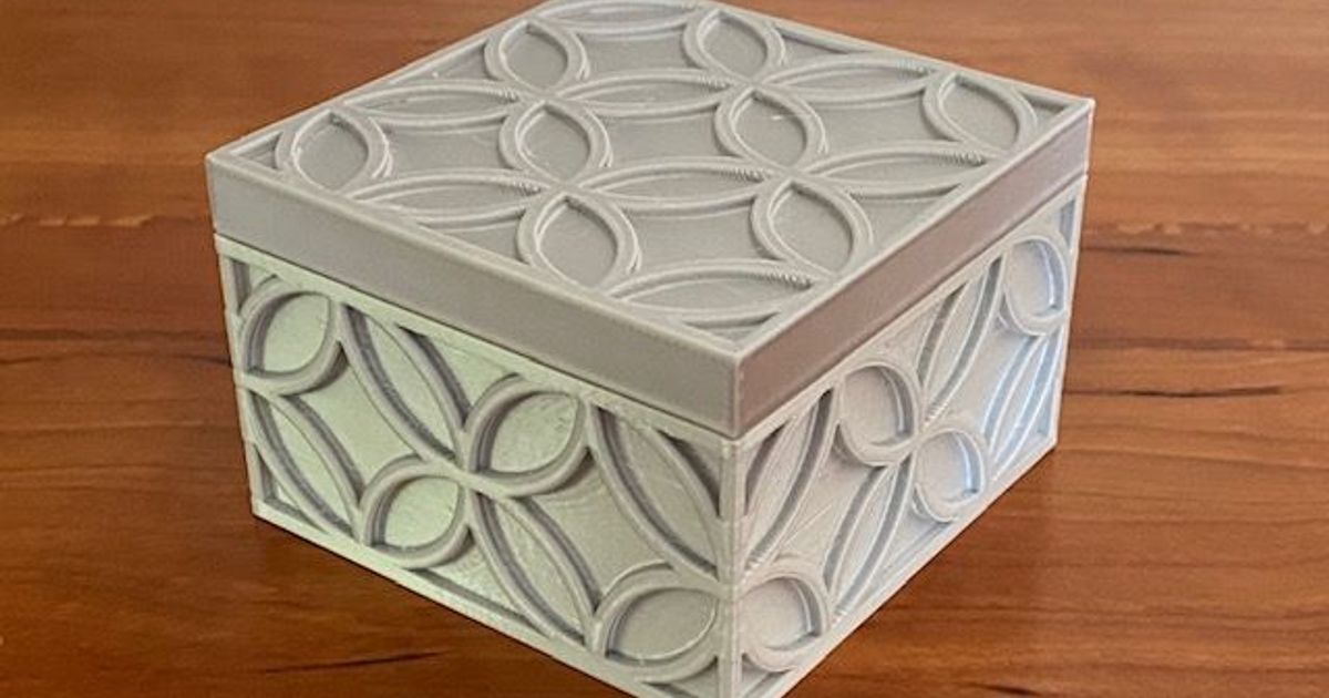 Decorative Box by Devmiser | Download free STL model | Printables.com