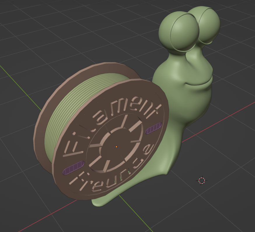 Filament-Schnecke - Filament Freunde - Filament Snail by GamingFaxe ...