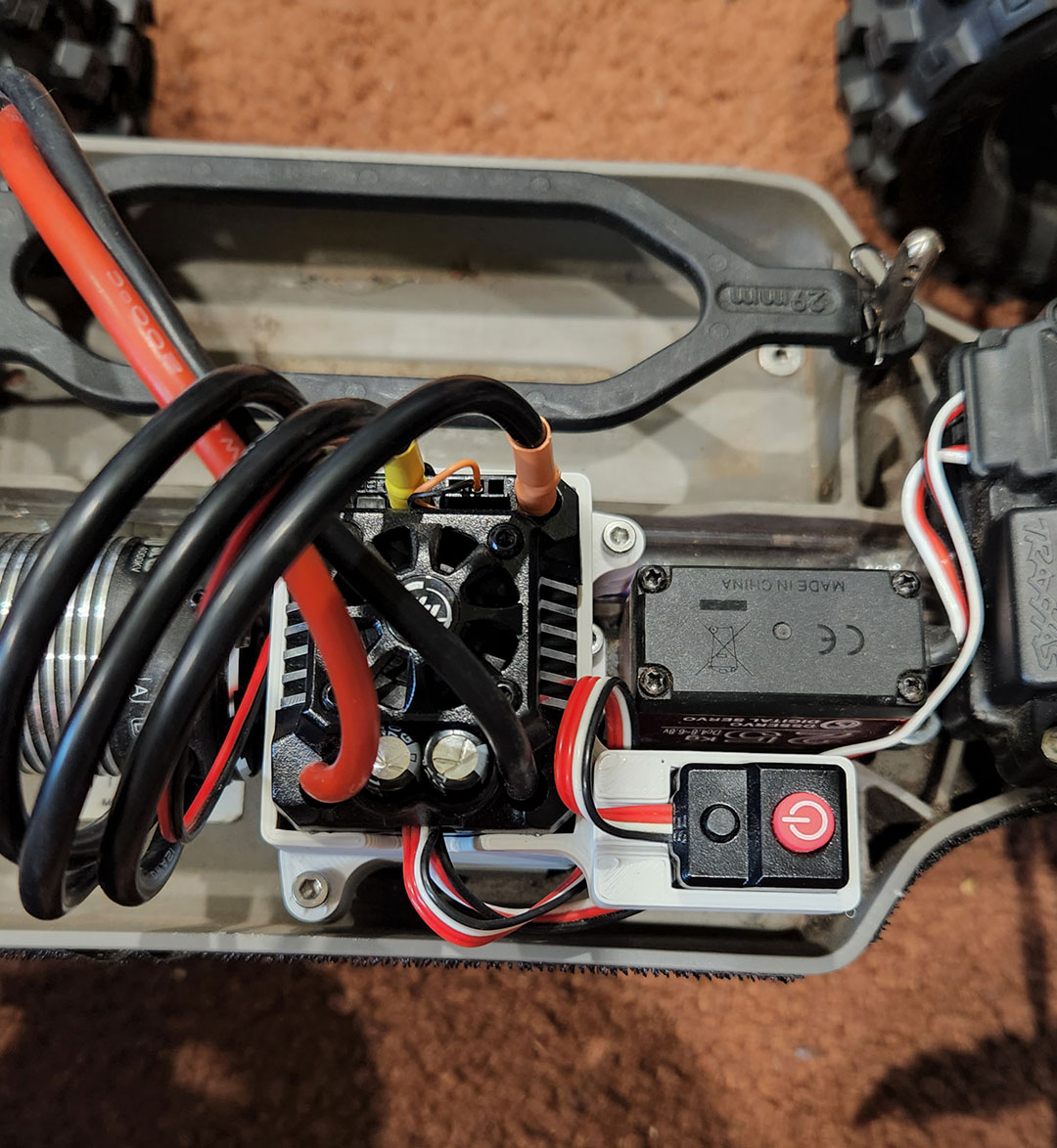 Hobbywing Max10 SCT Mount for Traxxas Stampede 4x4 by SilverBullet126 ...